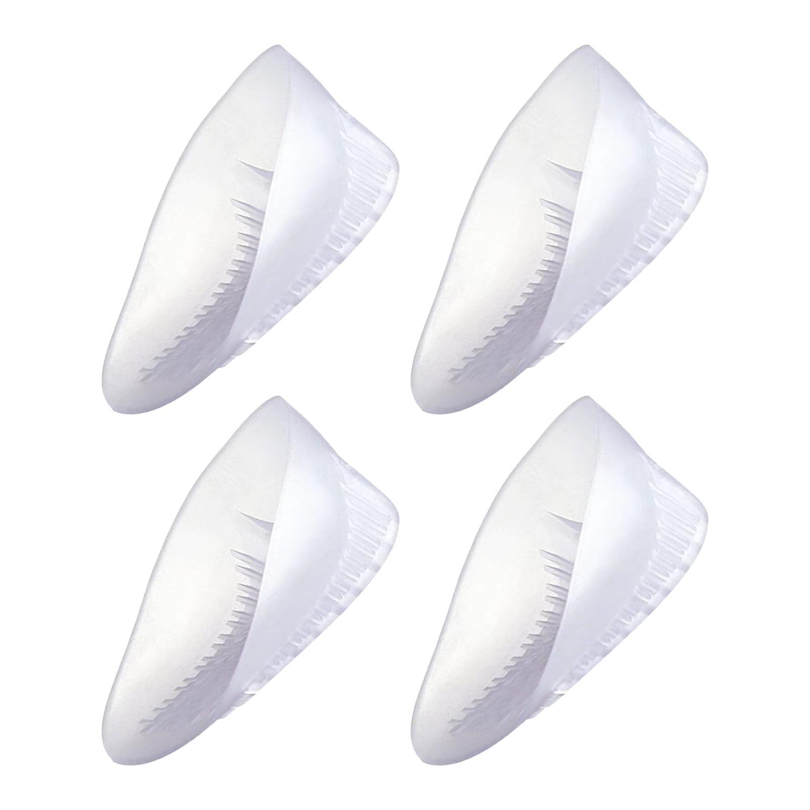 Soumake 2 Pairs Silicone Heel Cups for Plantar Fasciitis Heel Pain ...