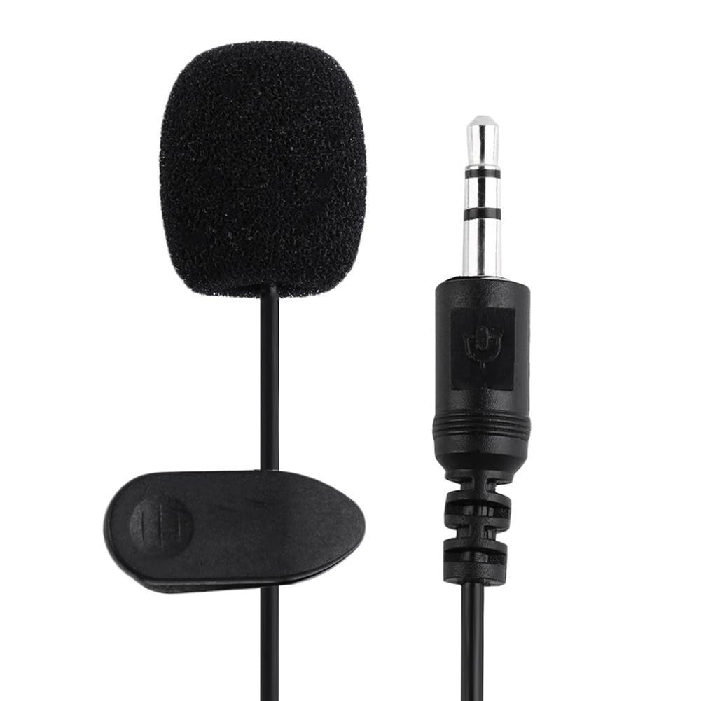 Soumake 3.5mm Wired Lavalier Microphone Speech Teaching Sound Amplifier ...