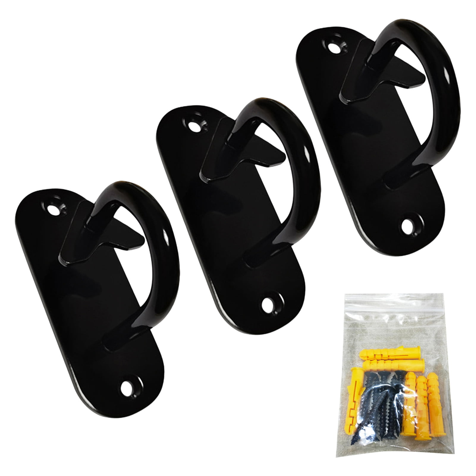 Soumake 3Pcs Wall Mount Workout Hooks Strong Pulling Force Hooks ...