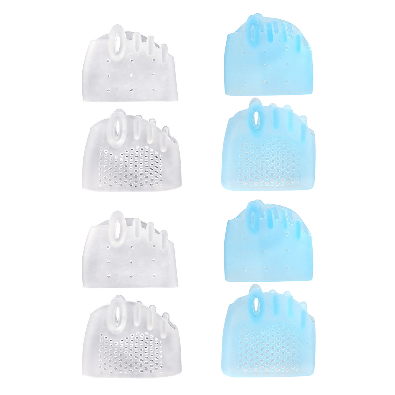 Soumake 4 Pairs Silicone Toe Separators for Women Soft Toe Separators ...