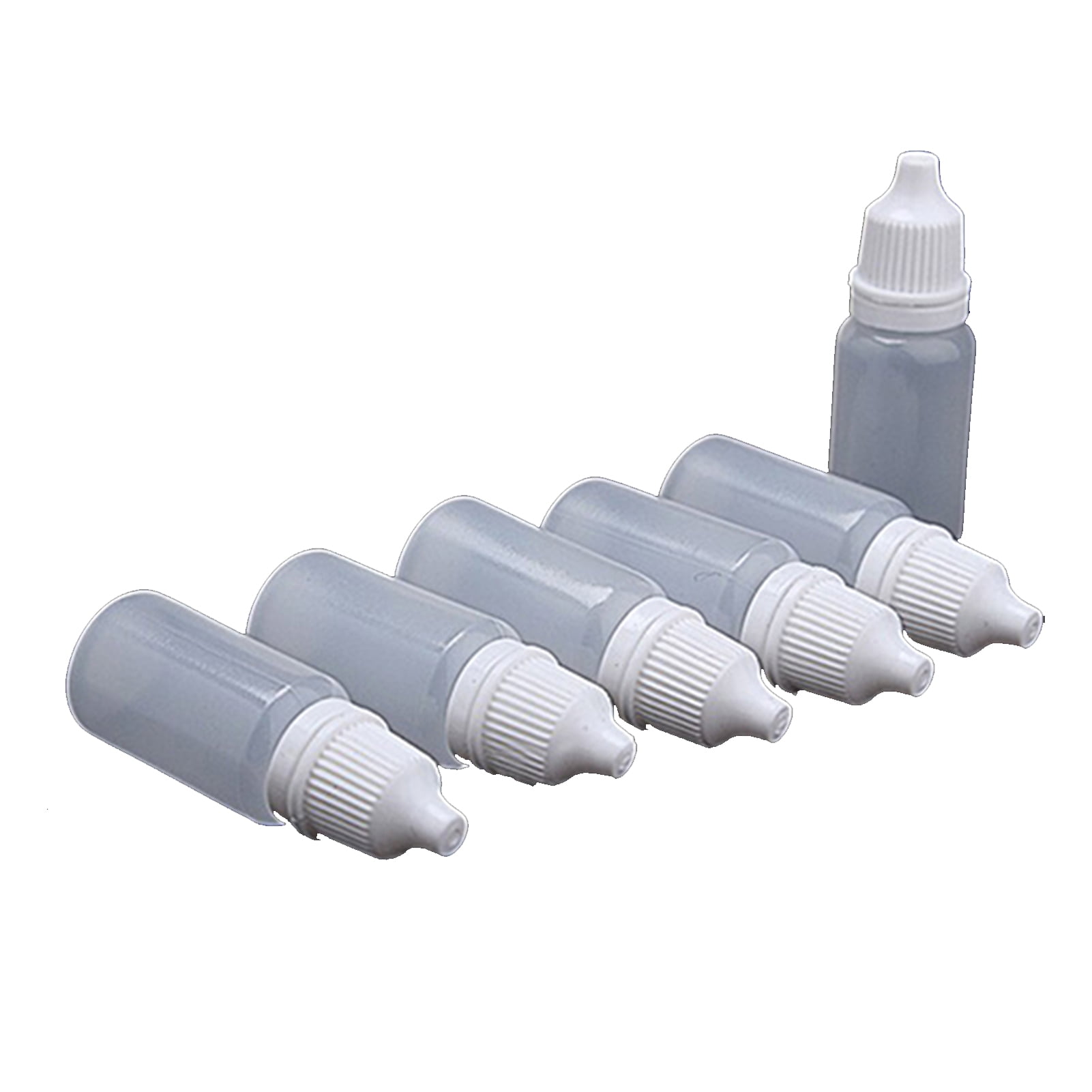 Soumake 5 Pcs Durable 5-100Ml Empty Plastic Squeezable Dropper Bottles ...