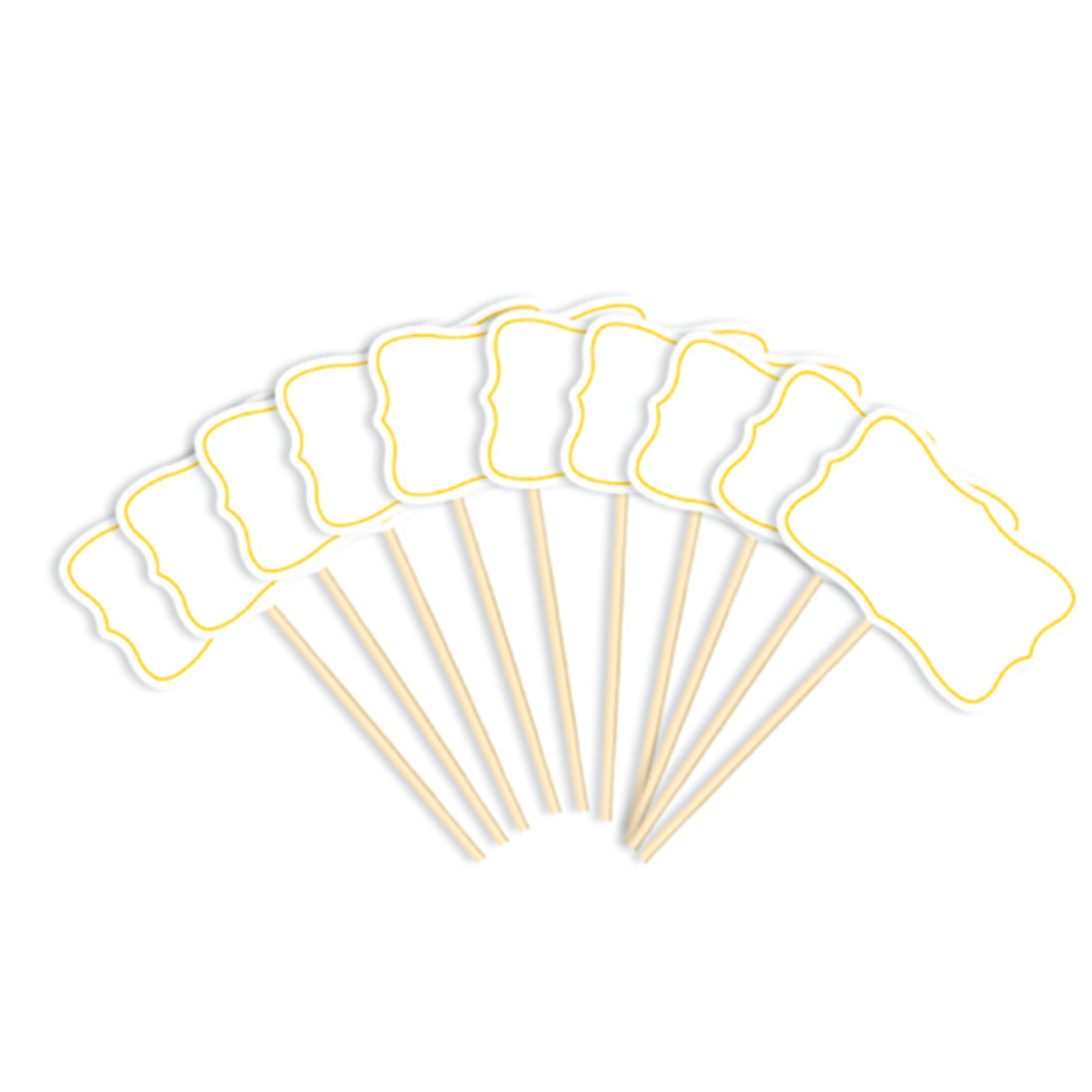 Soumake 50Pcs Cake Signs Mini Chalkboard Food Signs Birthday Party ...