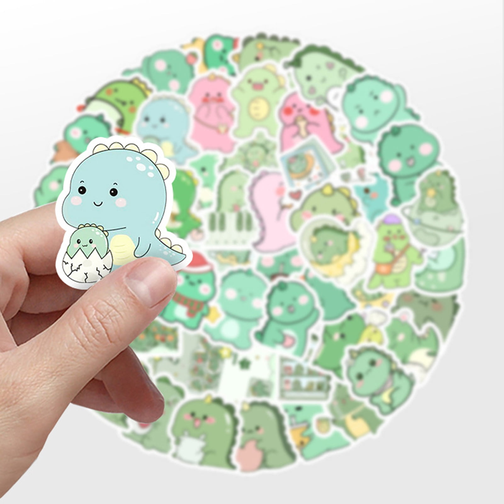 Soumake 50Pcs/Set Graffiti Sticker Self-Adhesive Repeatable Paste ...