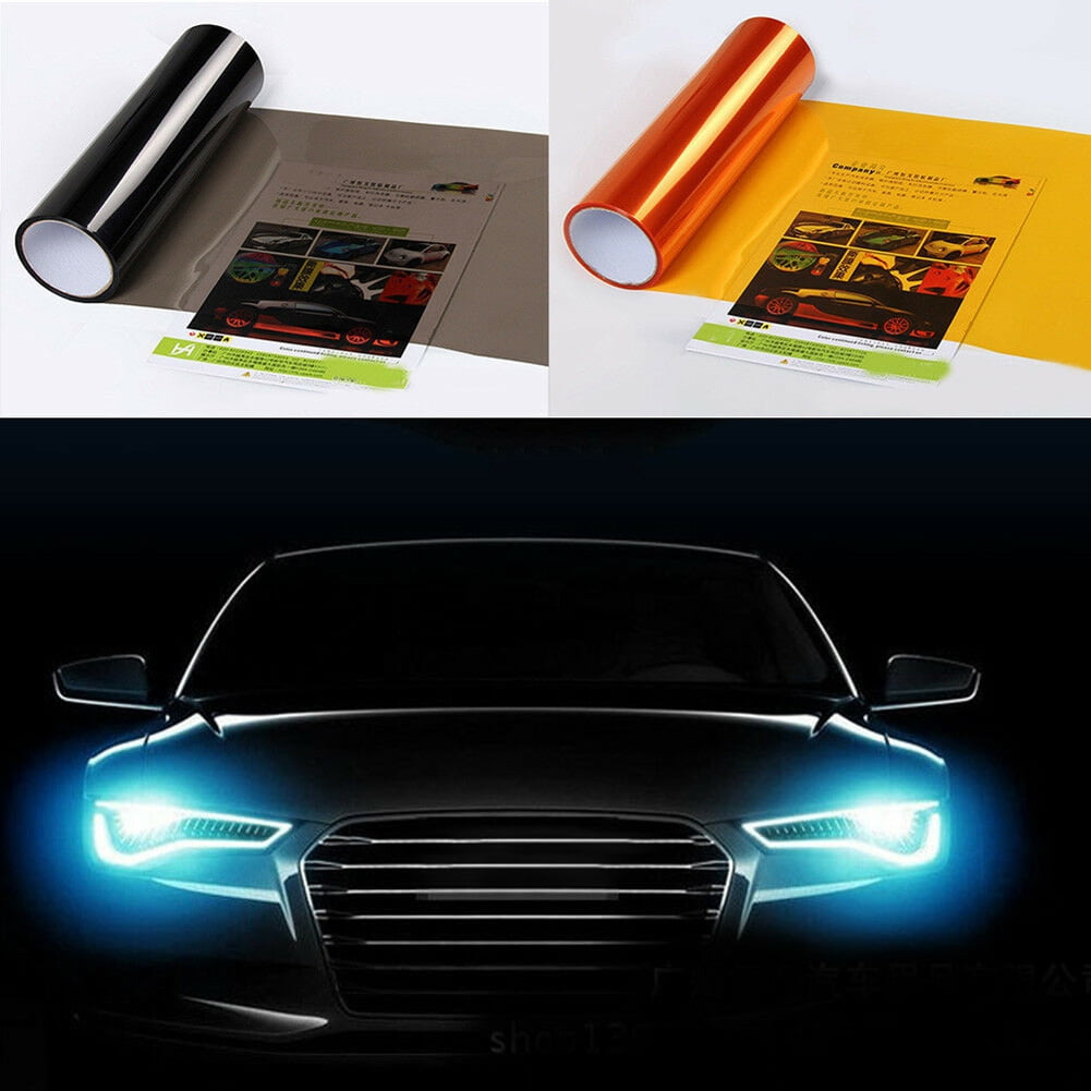 Soumake 60Cmx30Cm Car Light Styling Headlight Taillight Wrap Sheet ...
