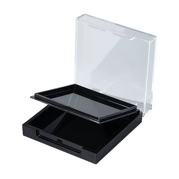 Soumake Acrylic Double-Layer Press-On Nails Box – Transparent Lid ...