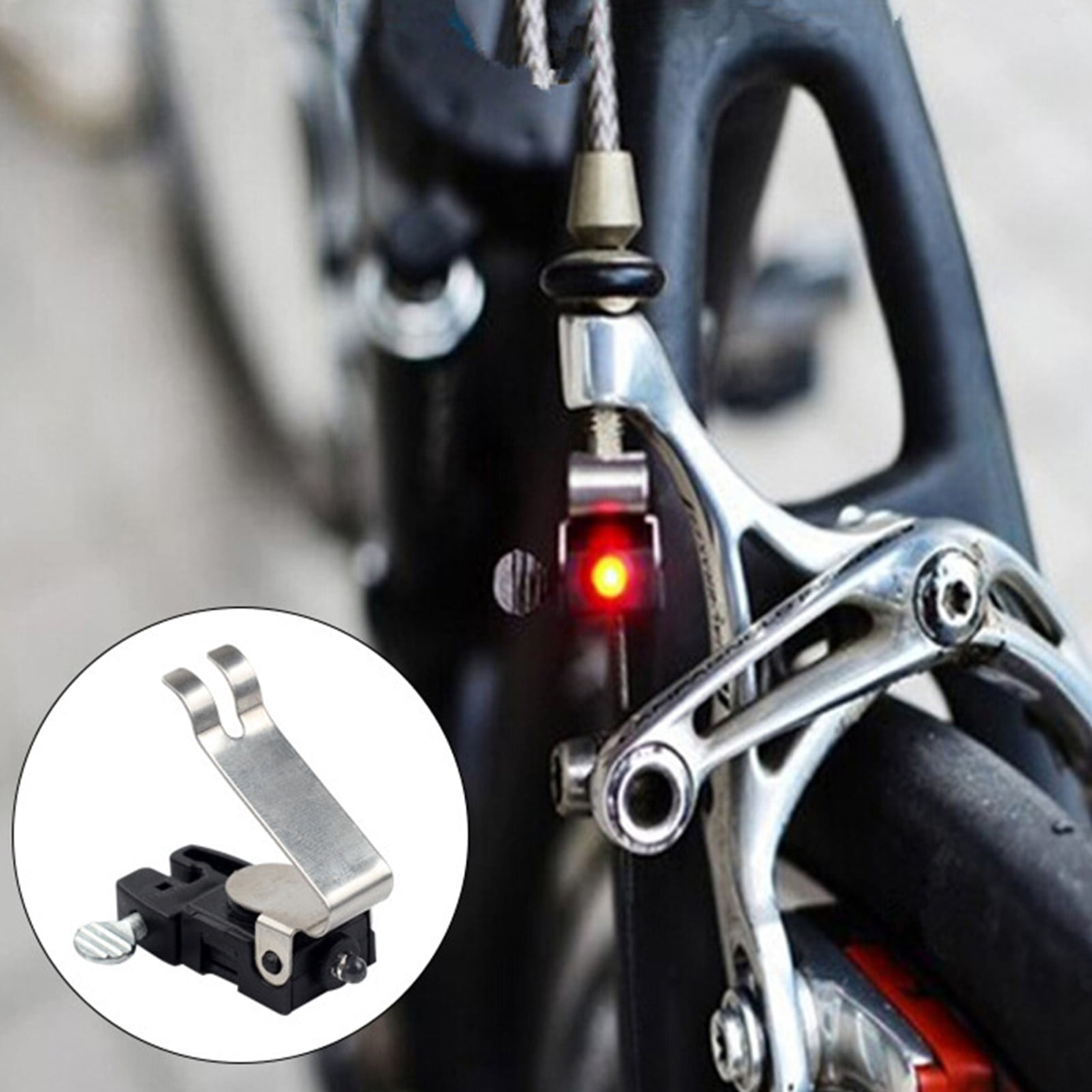 Soumake Brake Light Easy to Install Ultra Bright Plastic Bike Brake LED ...