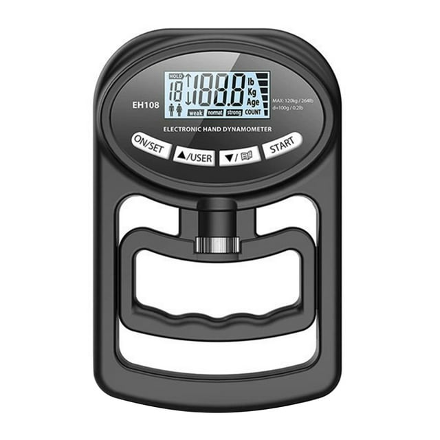 Soumake Electric Grip Strength Tester LED Display Hand Grip Dynamometer ...