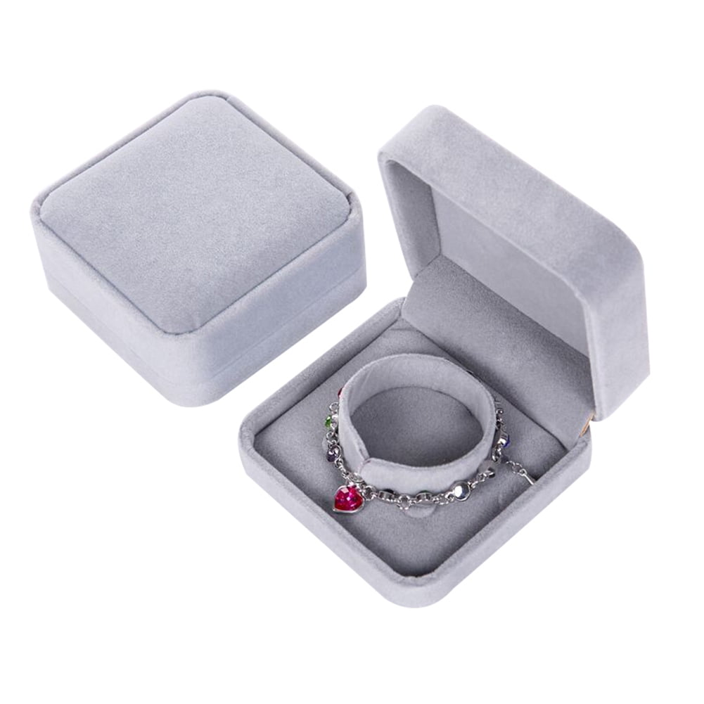 Soumake Elegant Square Bracelet Storage Box Bangle Jewelry Holder Gift ...