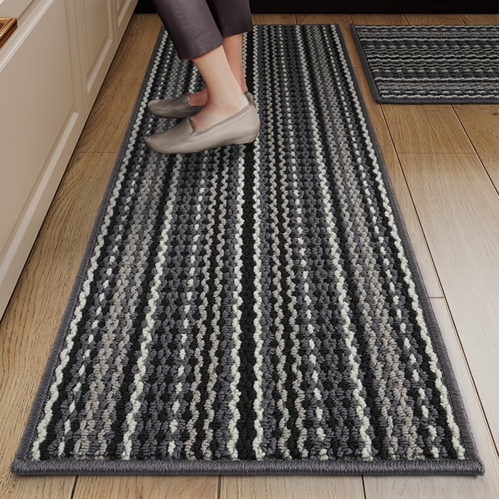 Soumake Floor Carpet Thick Great Water Absorption Oil-proof Non-slip ...
