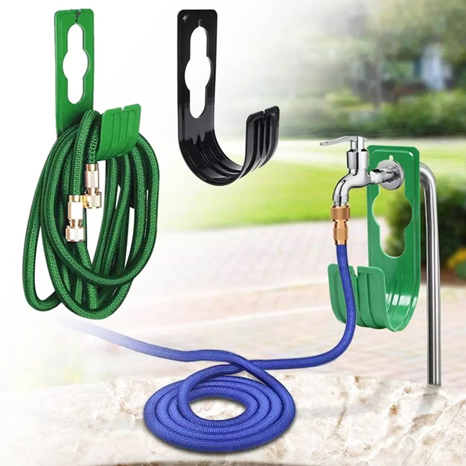 Soumake Garden Hose Holder Heavy Duty Abs Strong Load Bearing Space ...