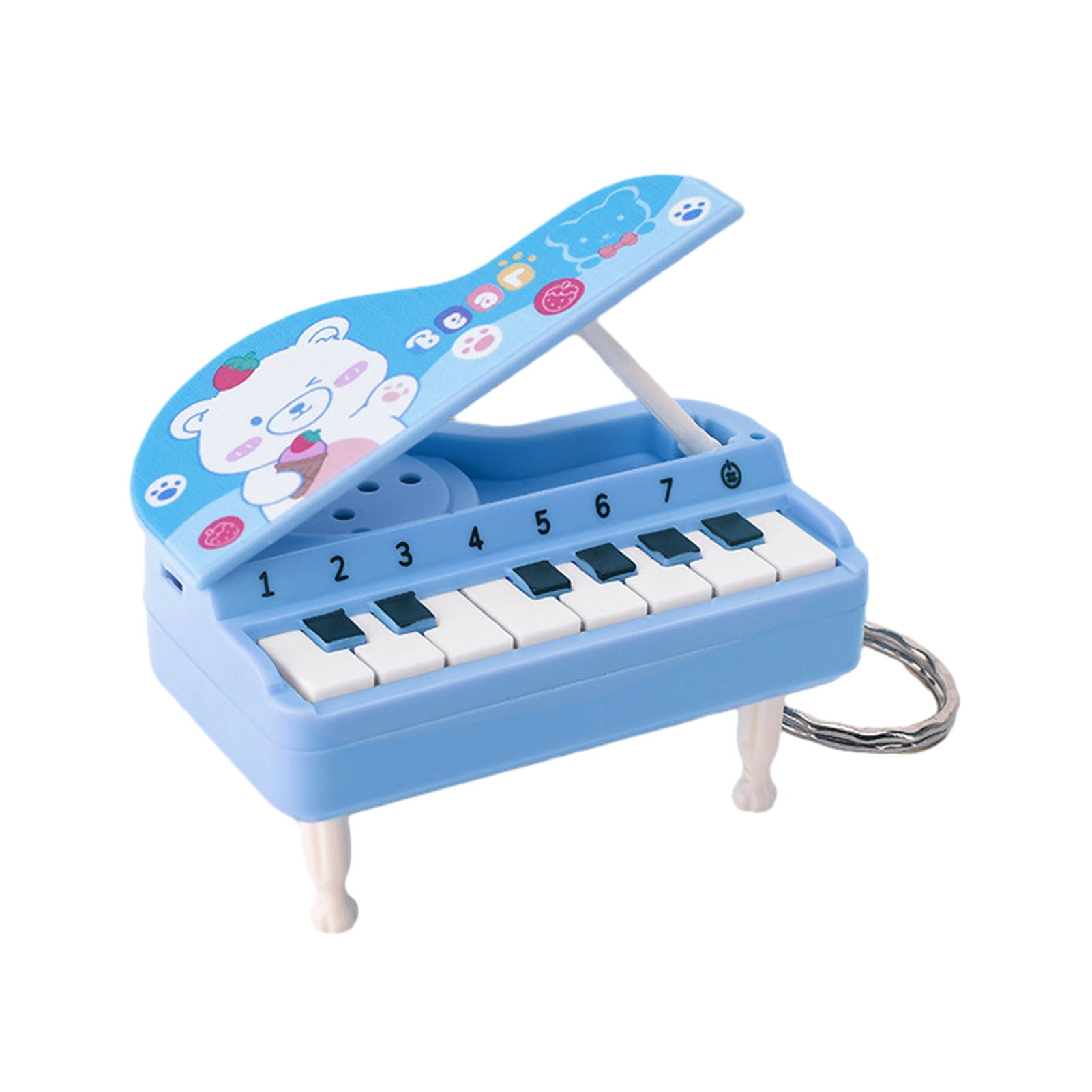 Soumake Kids Mini Electronic Piano Toy Music Interactive Portable Bag ...
