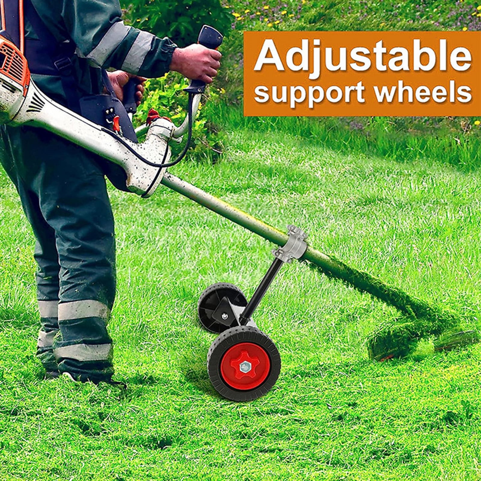 Soumake Lawn Mower Support Frame Adjustable T-shaped Lawn Mower ...