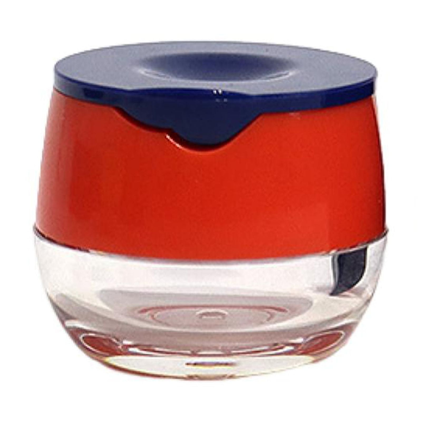 Soumake Lip Balm Containers Clear Mini Jars Flip Top Makeup Case for ...