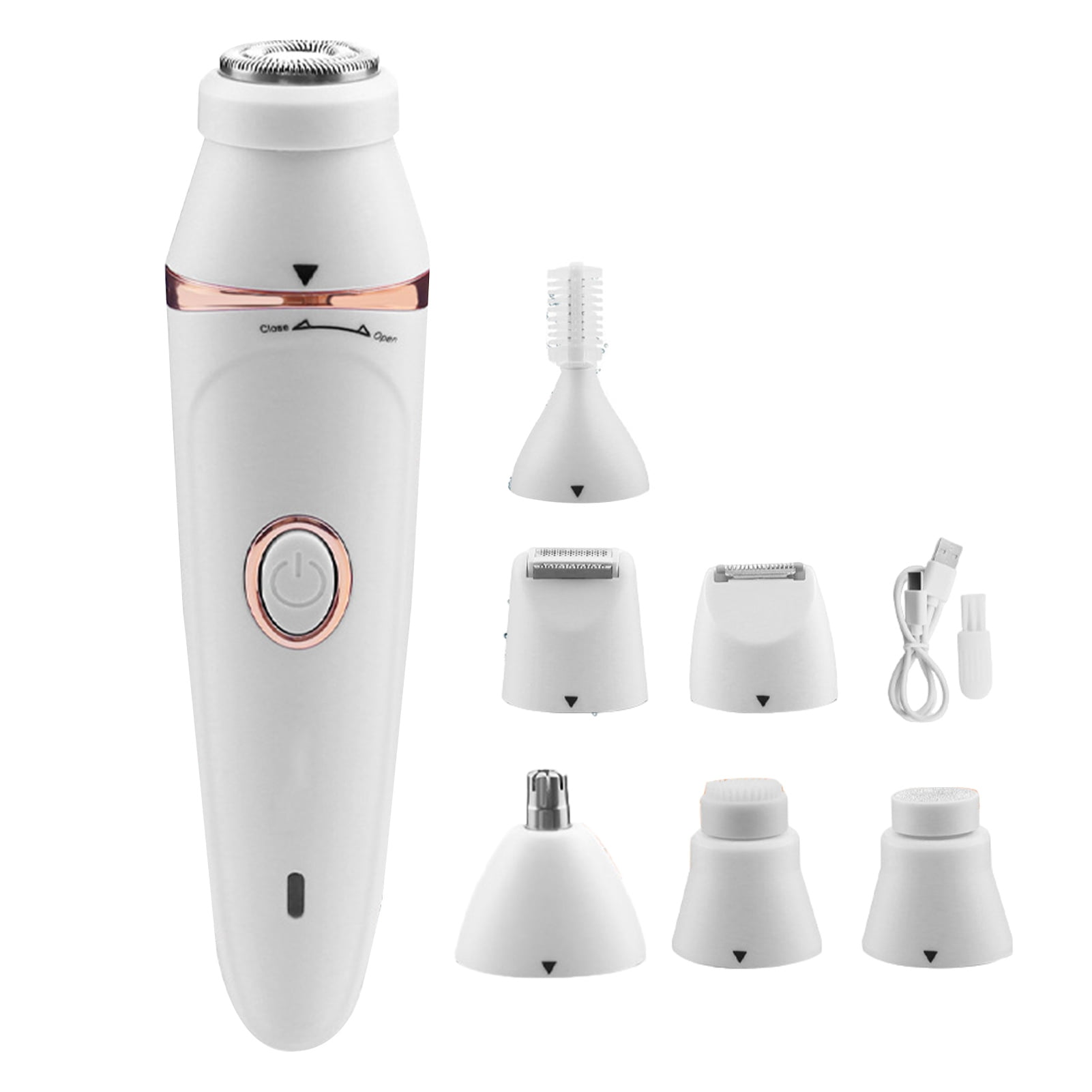 Soumake Multifunction Women’s Electric Epilator – USB Rechargeable ...