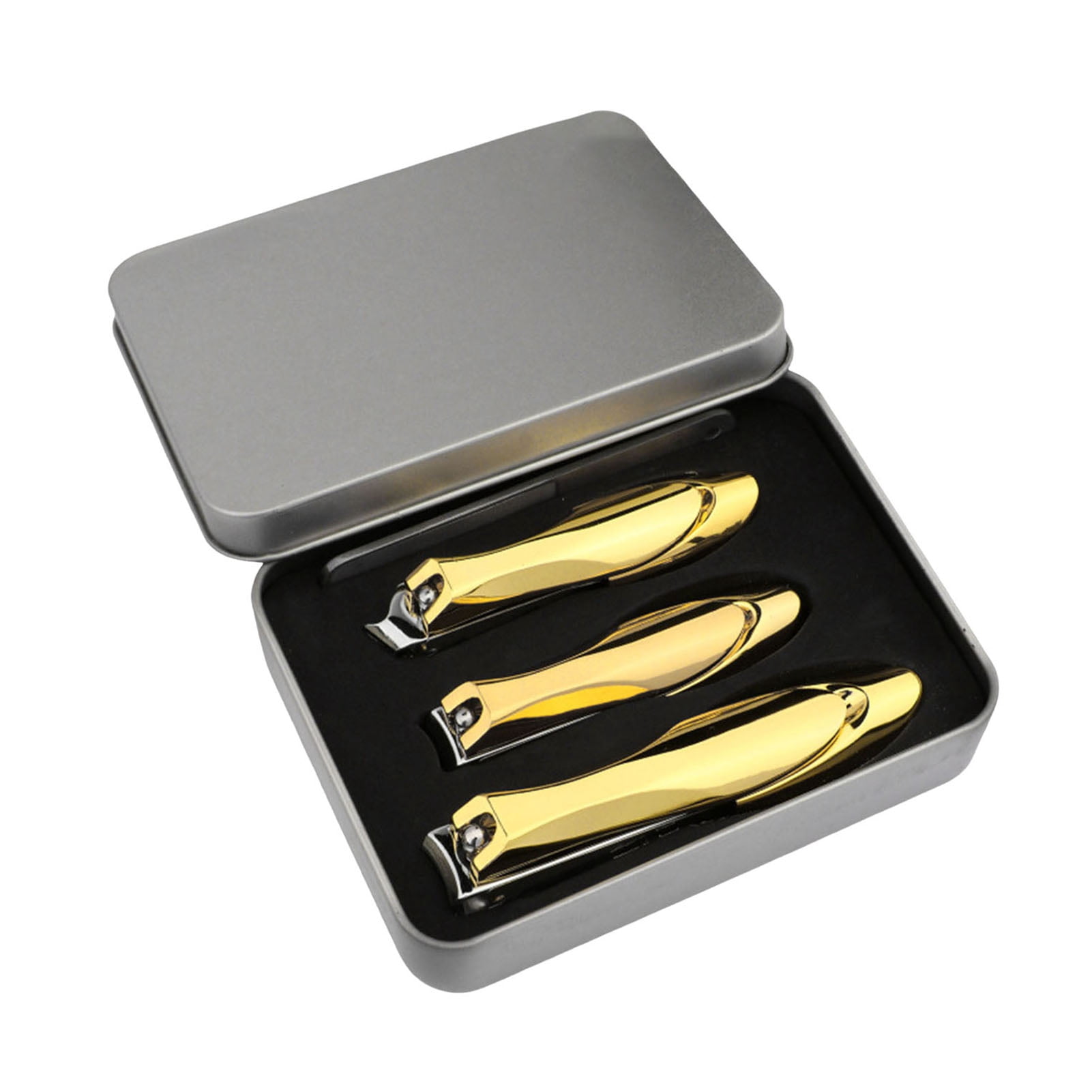 Soumake Nail Clippers Set – With Built-In Nail File, Stainless Steel ...