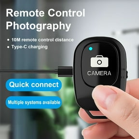 Bluetooth Remote Shutter for & Android Camera Wireless Remote Control ...