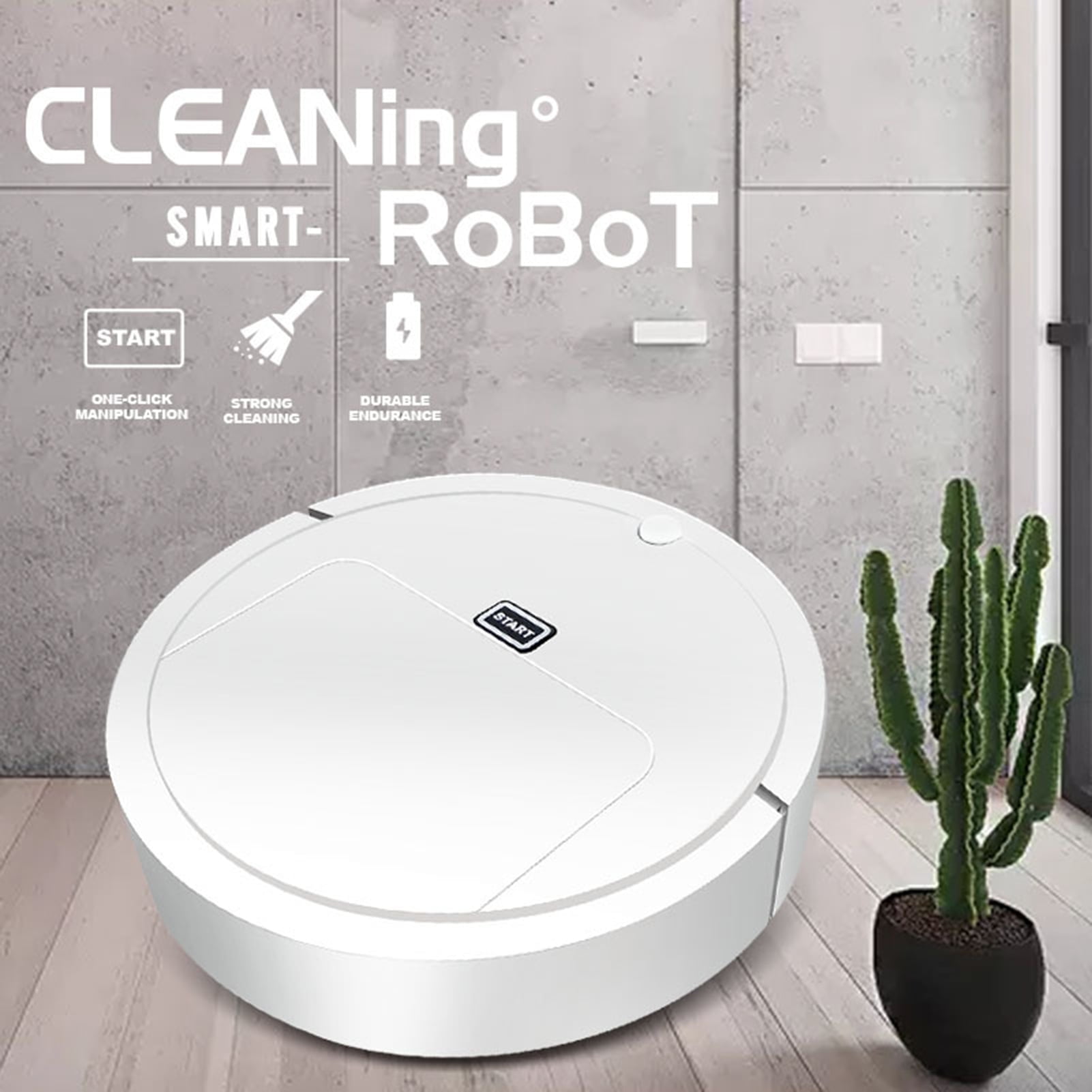 Soumake Robot Vacuum Strong Suction Labor Saving Abs Intelligent ...