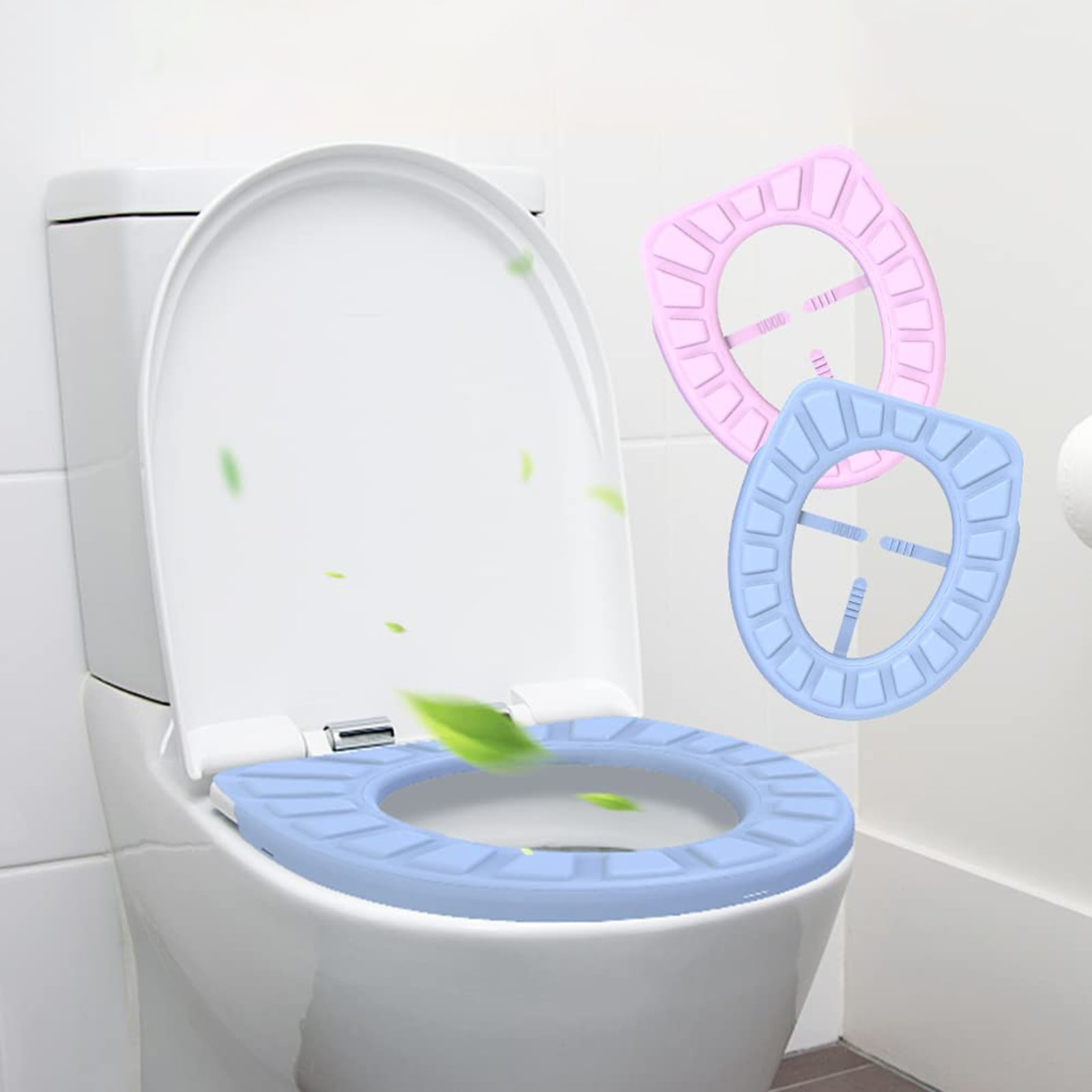 Soumake Silicone Toilet Seat Cover Reusable Waterproof Portable Keep ...