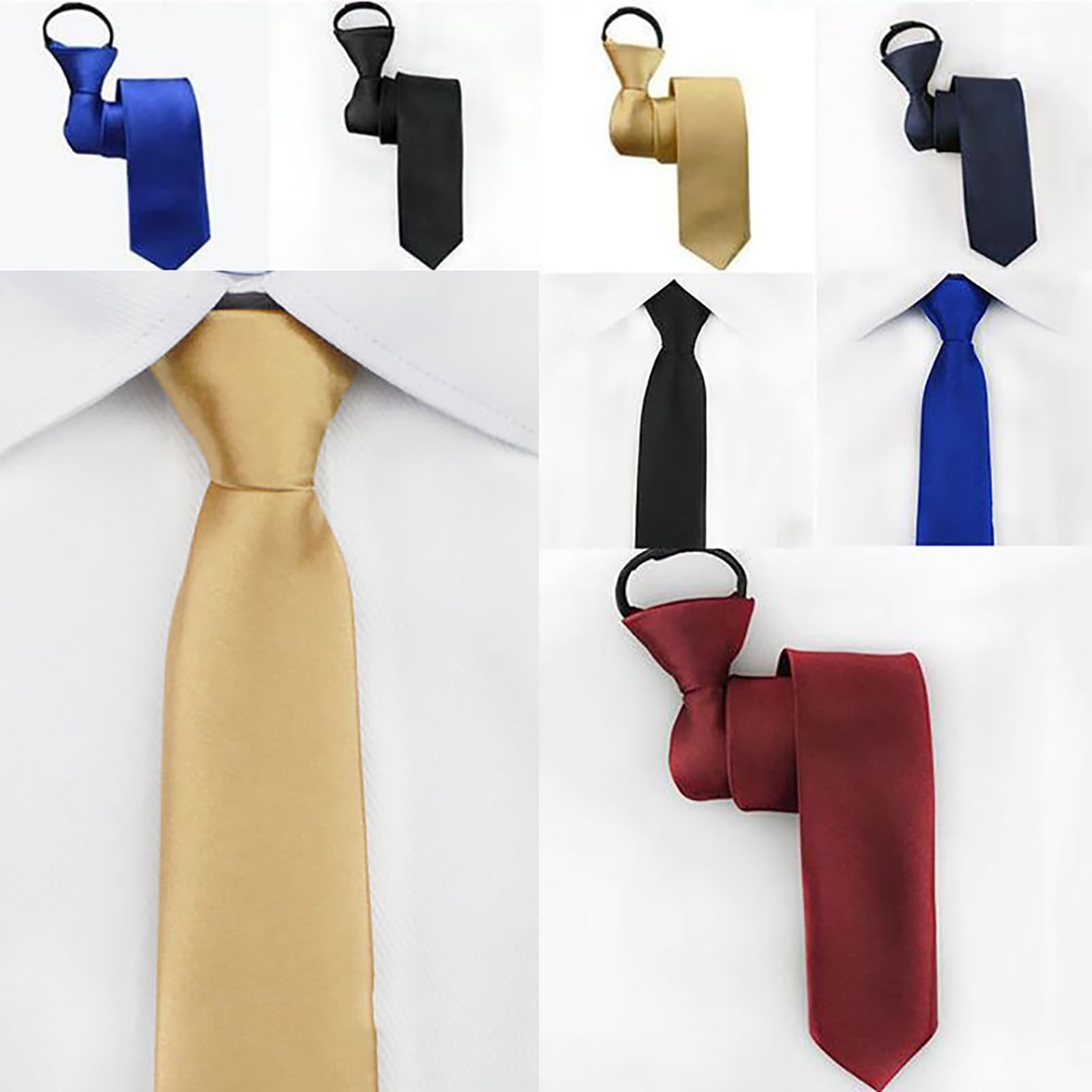 Soumake Tie Comfortable Modern Smooth Bow Necktie For Outdoor Fashion ...