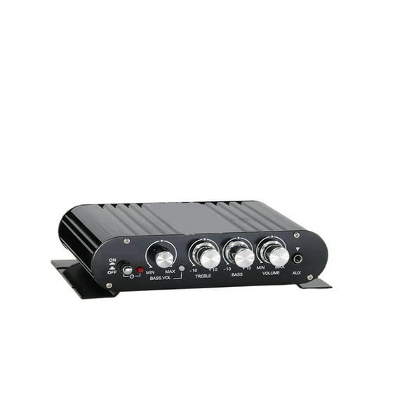 Sound Amplifier 2.1CH Bluetooth 5.0,Digital Bass Amplifier,Mini AMP ...