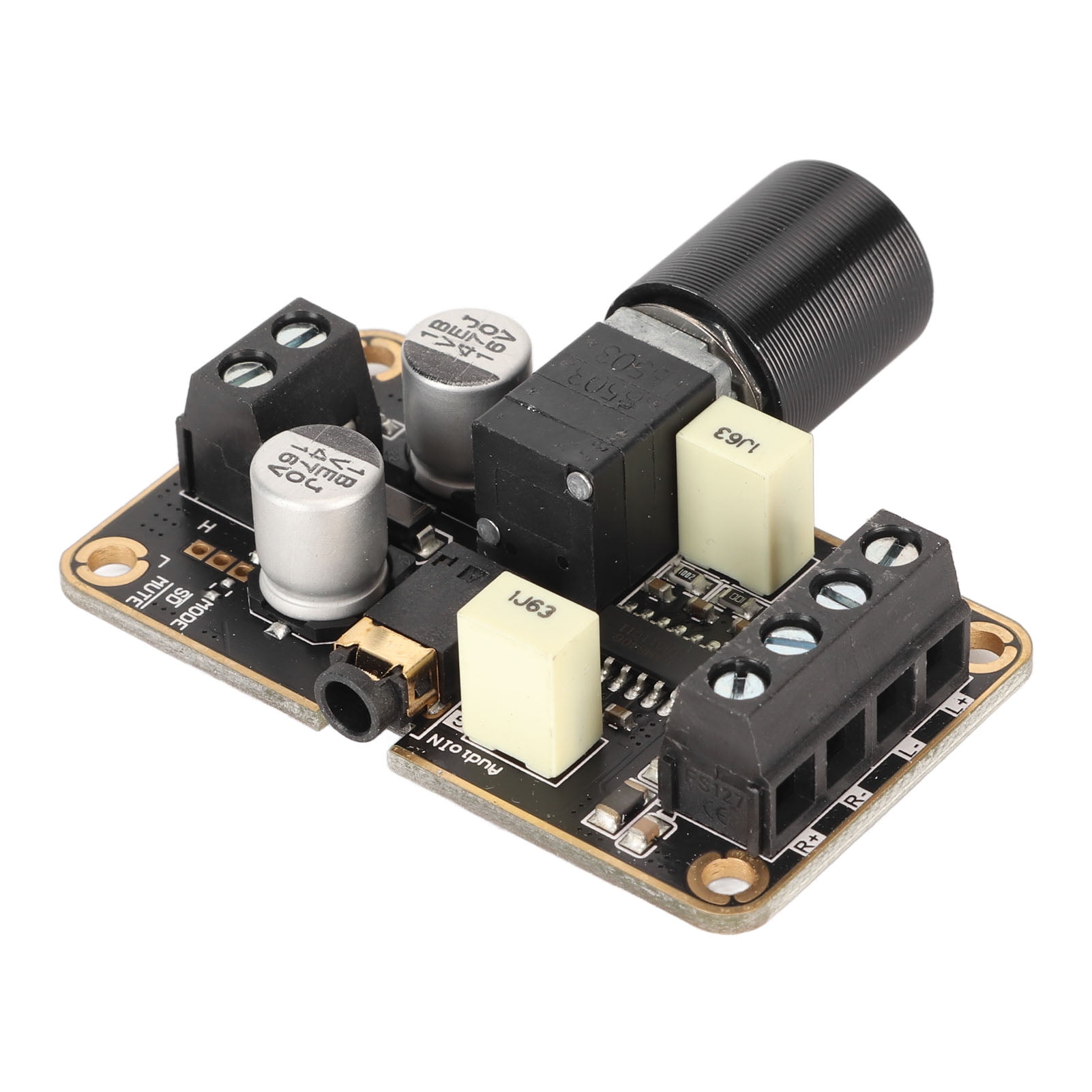 Sound Amplifier Board 2x5W Dual Channel Stereo Power Amplifier Board for Speaker Sound System ...