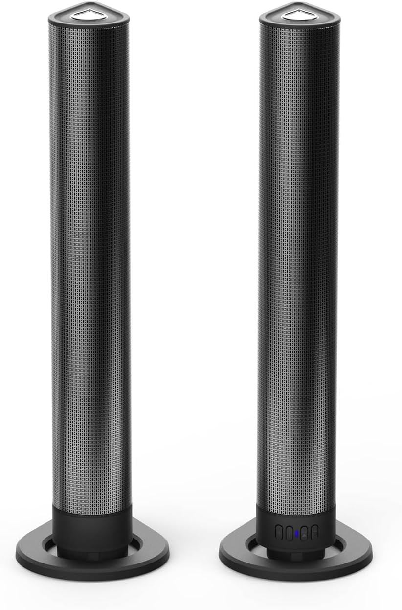 Sound Bar for Smart TV, Bluetooth TV Soundbar Speakers for Optical/AUX ...