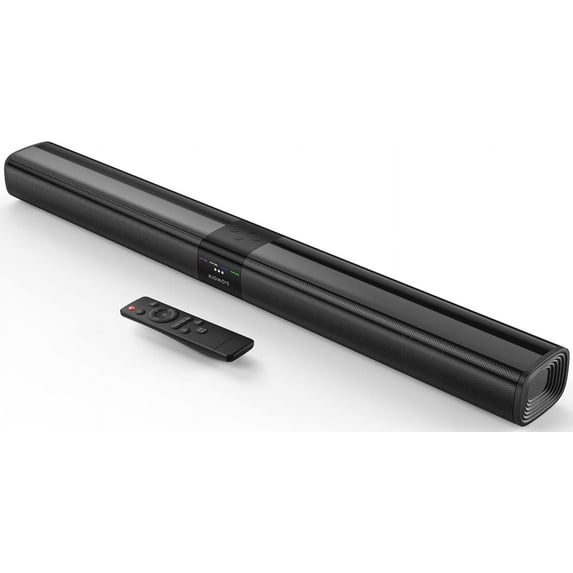 Sound Bar for Smart TV, Soundbar for TV with Bass Reflector and Easy ...