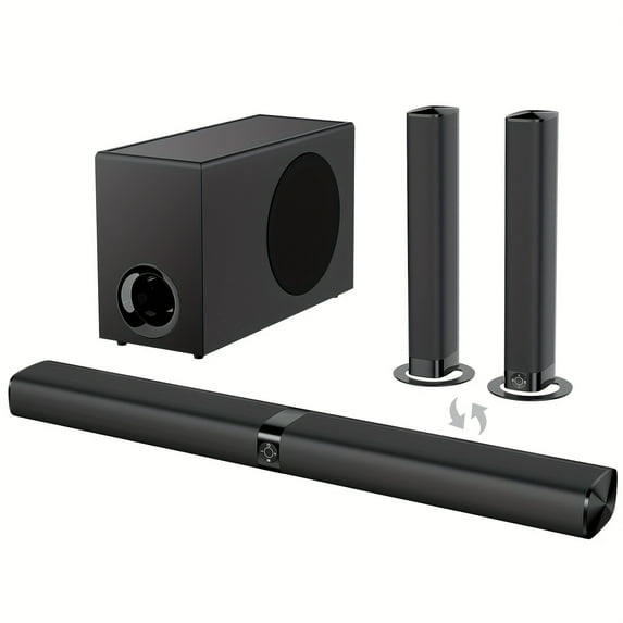 Sound Bars For TV, Smart TV SoundBar Wireless Speaker, Wired & Wireless ...