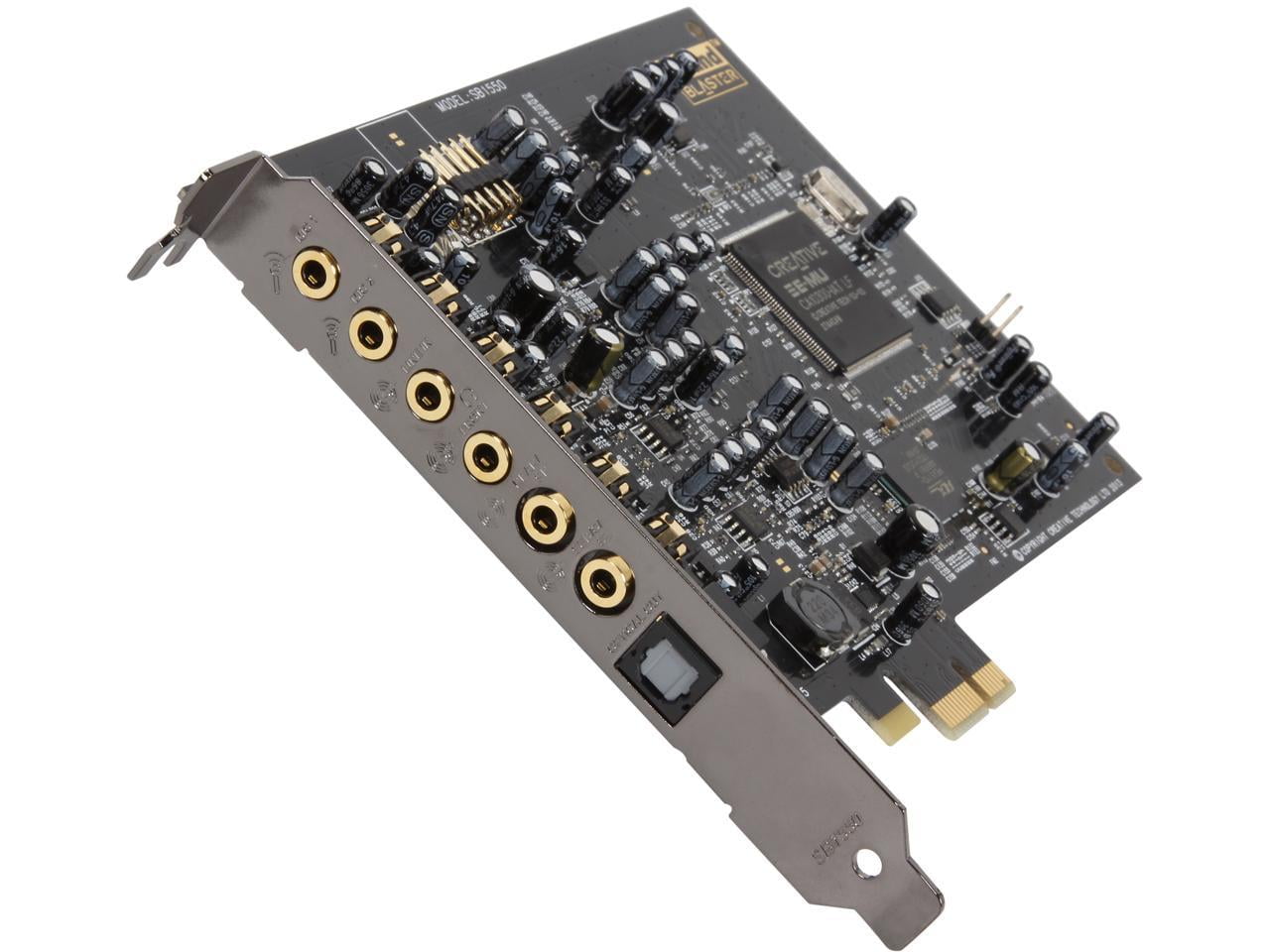 Creative Sound Blaster Audigy RX 7.1 PCIe Sound Card with High ...