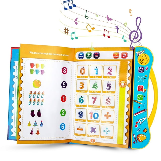 Alphabet Sound Book with Erasable Pen, Interactive ABC Learning Toy for ...