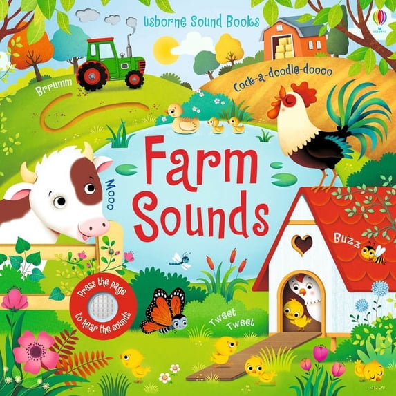 Sound Books Farm Sounds, (Board Book) - Walmart.com