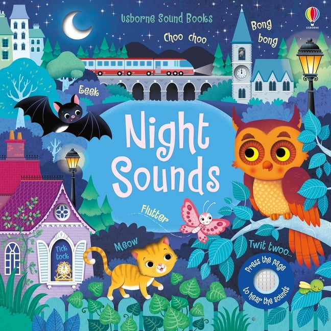 Sound Books: Night Sounds, (Board Book) - Walmart.com