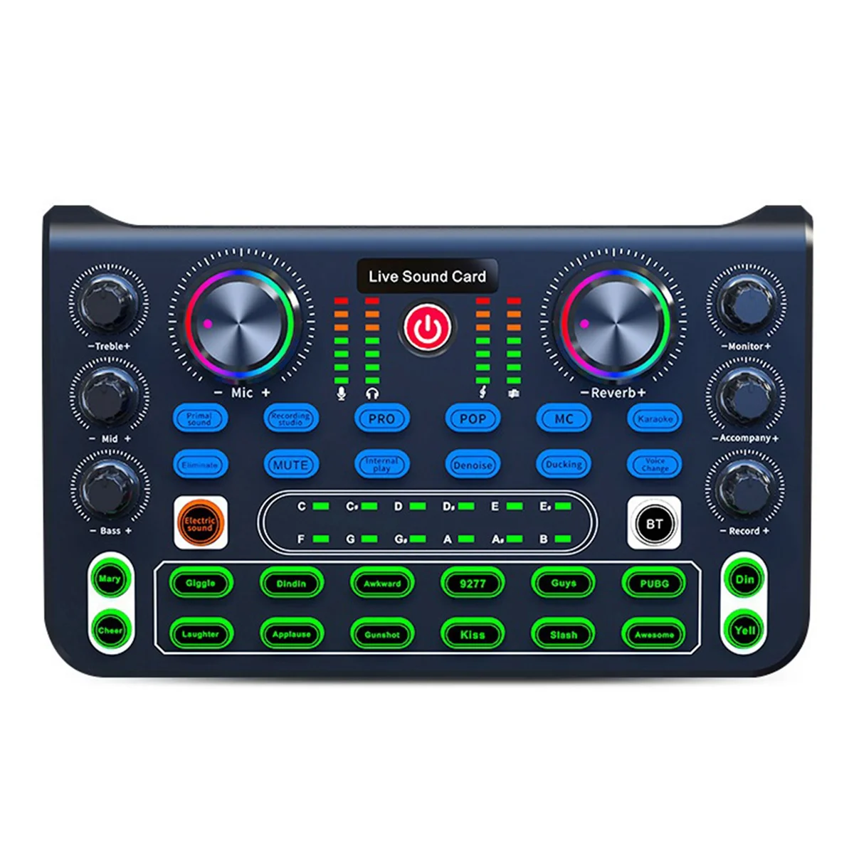 Sound Card English Version Professional Sound Cards Audio Mixer for ...