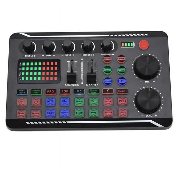 Sound Card Microphone Sound Mixer Sound Card Audio Mixing Console ...