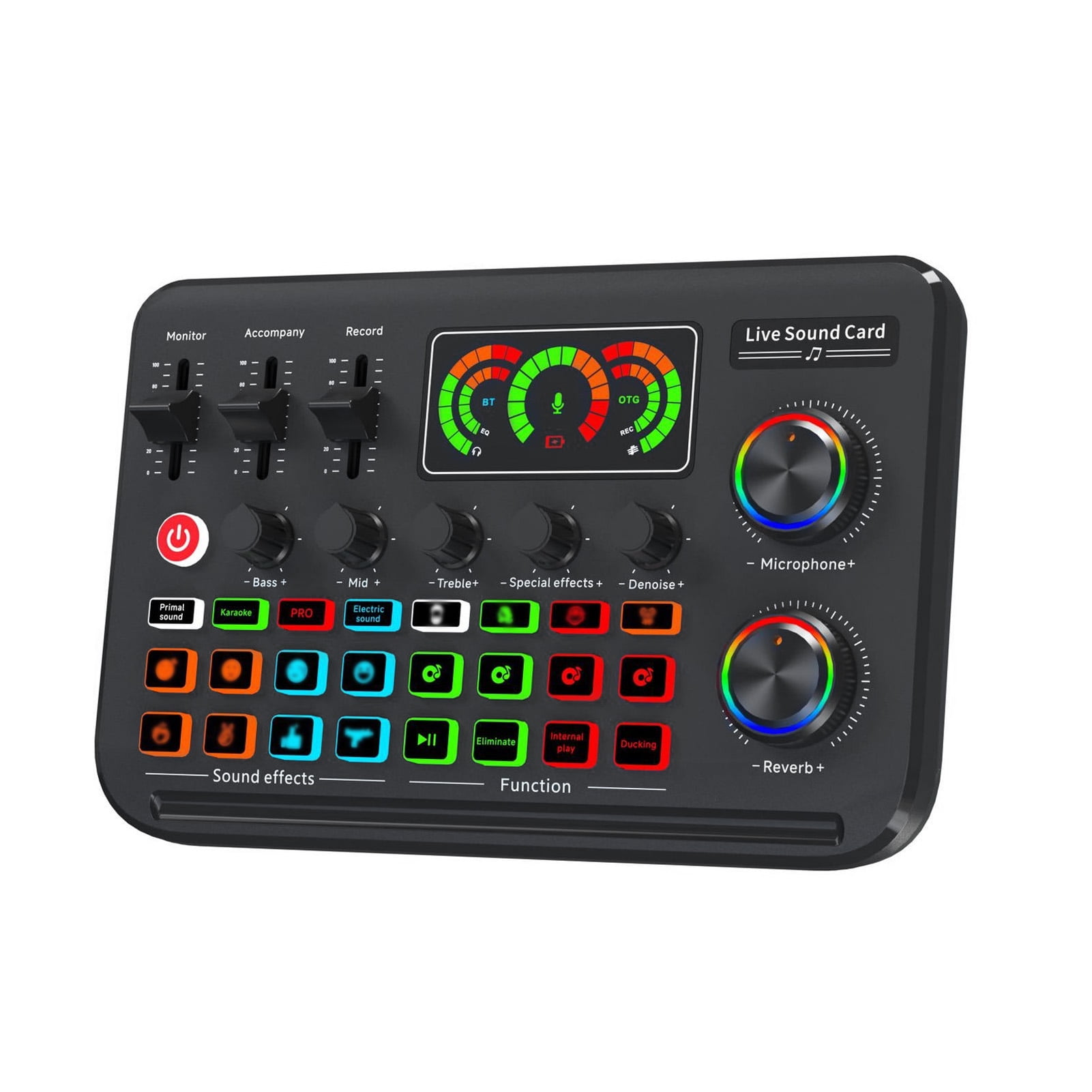 Sound Card,Play Noise And Play Noise Reduction Audio Sound Reduction ...
