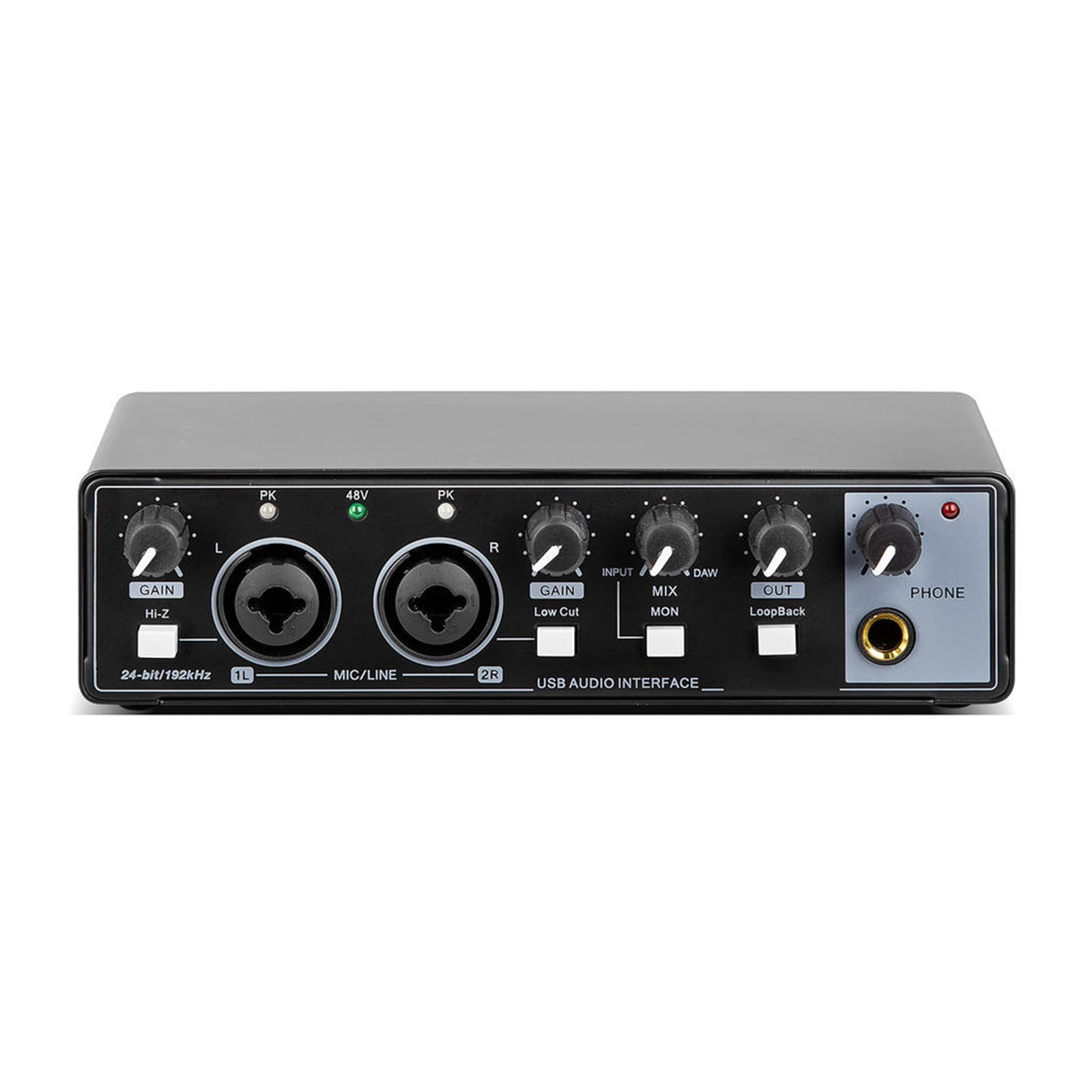 Sound Card for Recording Studio Sound Equipment USB Interface for ...