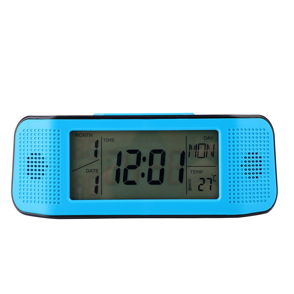 Sound Control Sensing Electronic LCD Alarm Multi-function Calendar ...