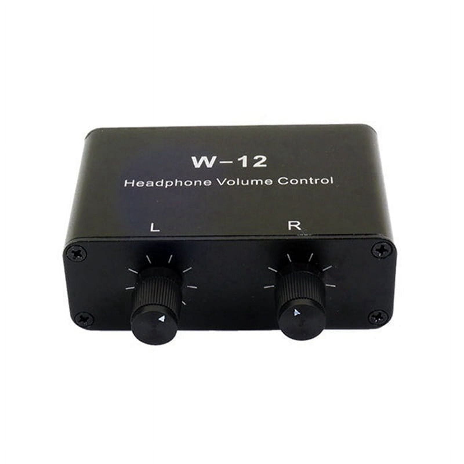 Sound Controller Headphone Volume Control 3.5mm + 6.35mm Stereo Volume ...