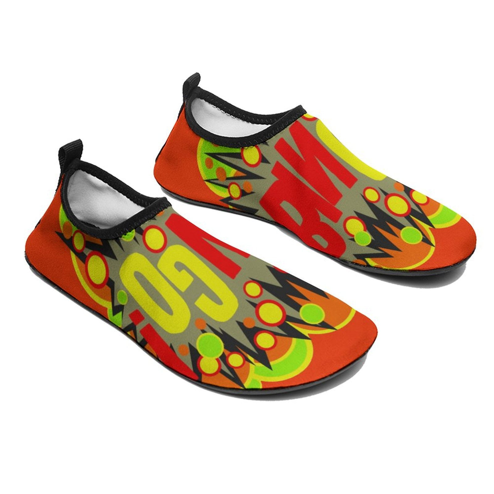 Sound Effect -BINGO! Water Shoes Beach Slip-on Shoes for Men Women Swim Pool Yoga Surfing ...