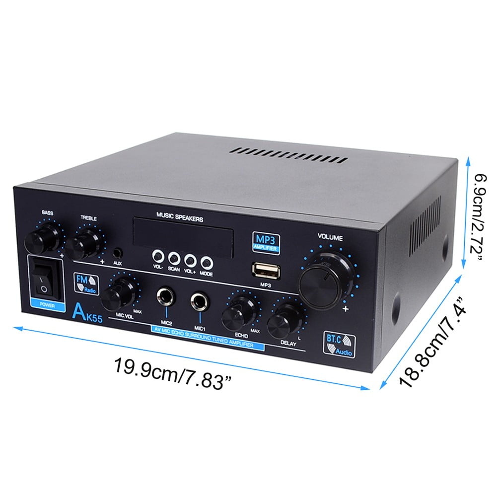 Sound Enhancer For Car Compatible-Bt Digital Enhancer Channel 2.0 Hifi ...