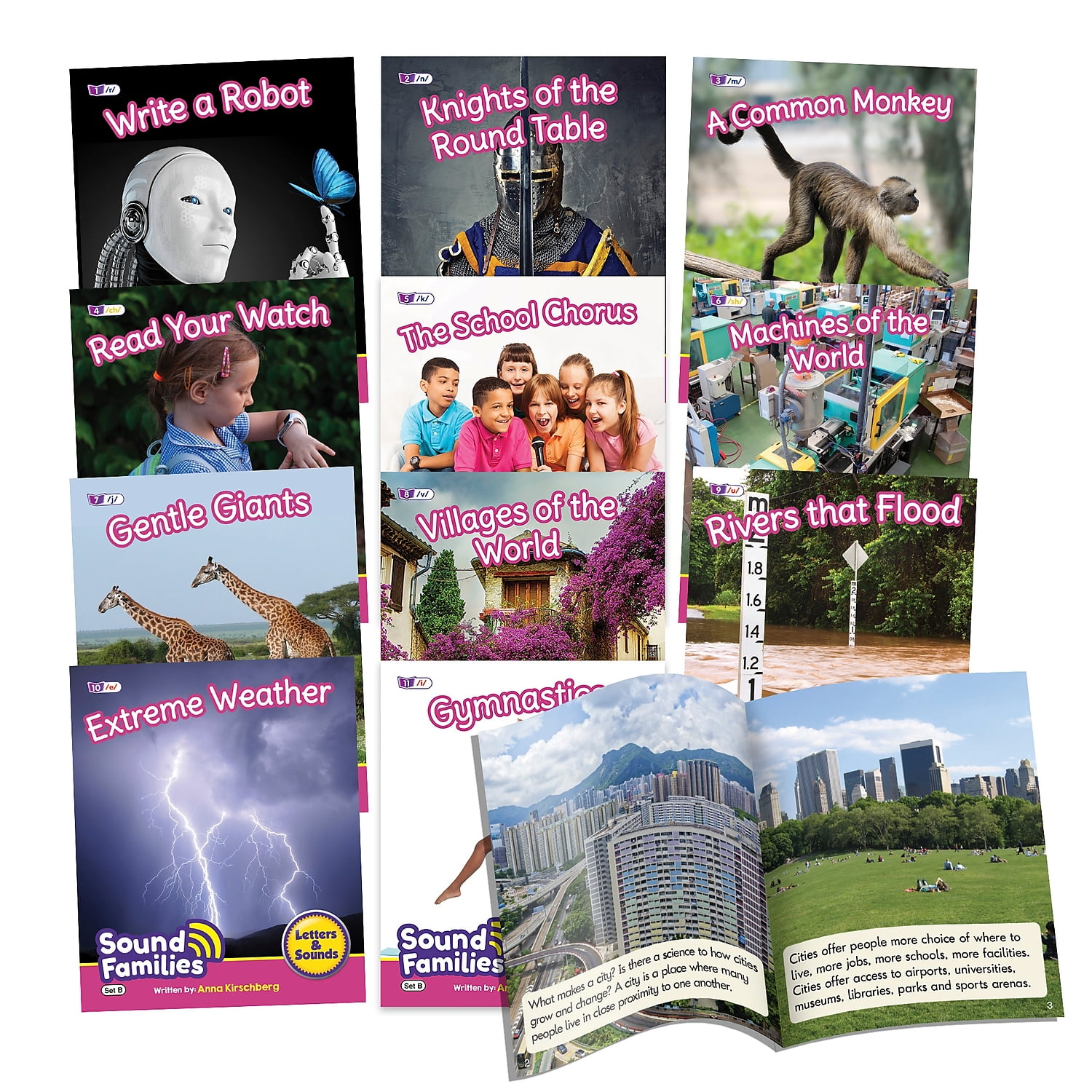 Sound Families Decodable Readers Consonants Non-Fiction Phase 5.5, Set ...