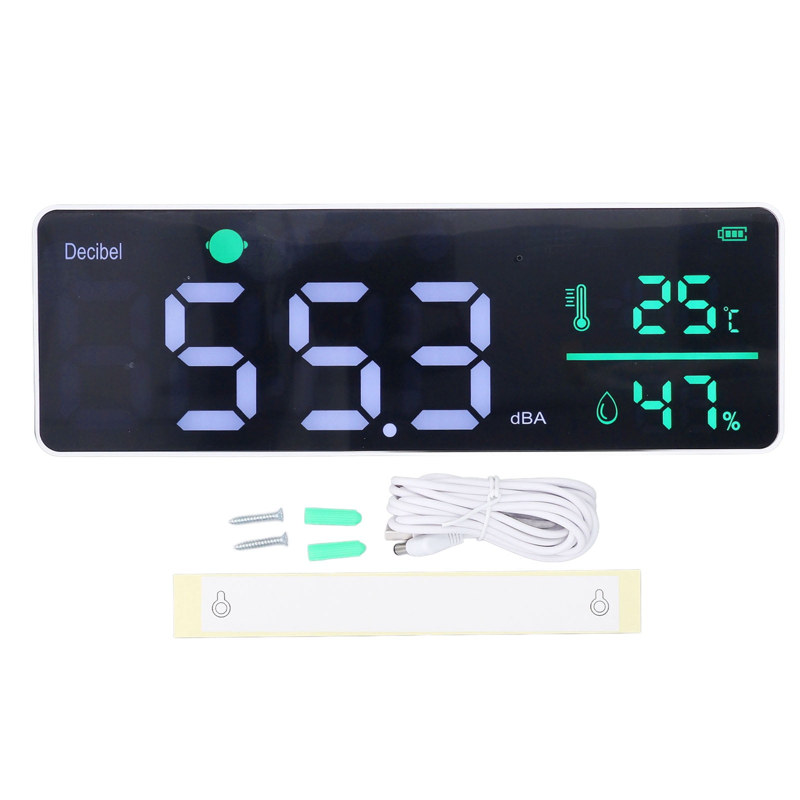 Sound Level Meter 30?130dBA Noise Detector LED Display Decibel ...