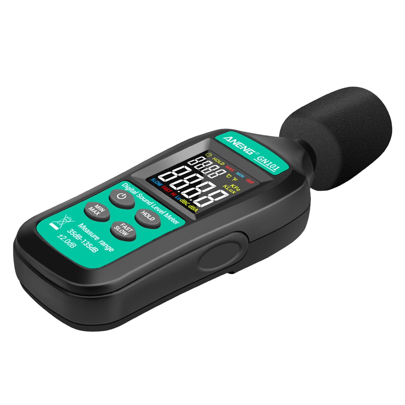Sound Level Meter,Display Sound Meter Sound Decibel Meter Lcd Display ...