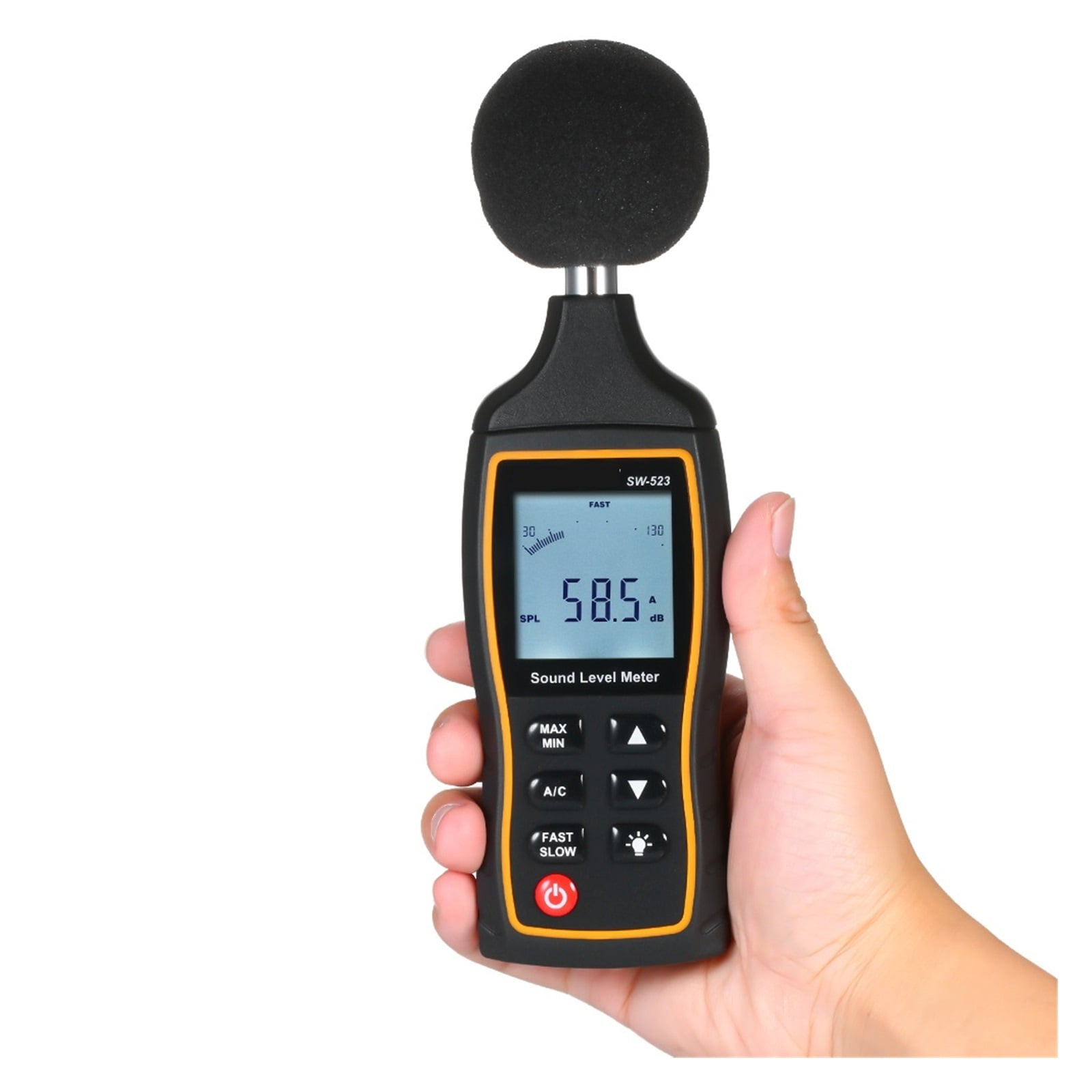 Sound Level Meter High Accuracy Decibel Meters Digital Sonometer Noise ...