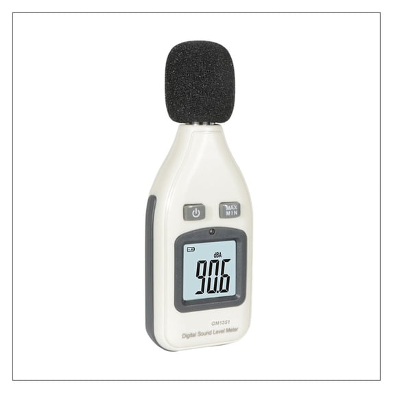 Sound Level Meter Noise Audio Decibelimetro 30-130dBA Digital Noisemete ...