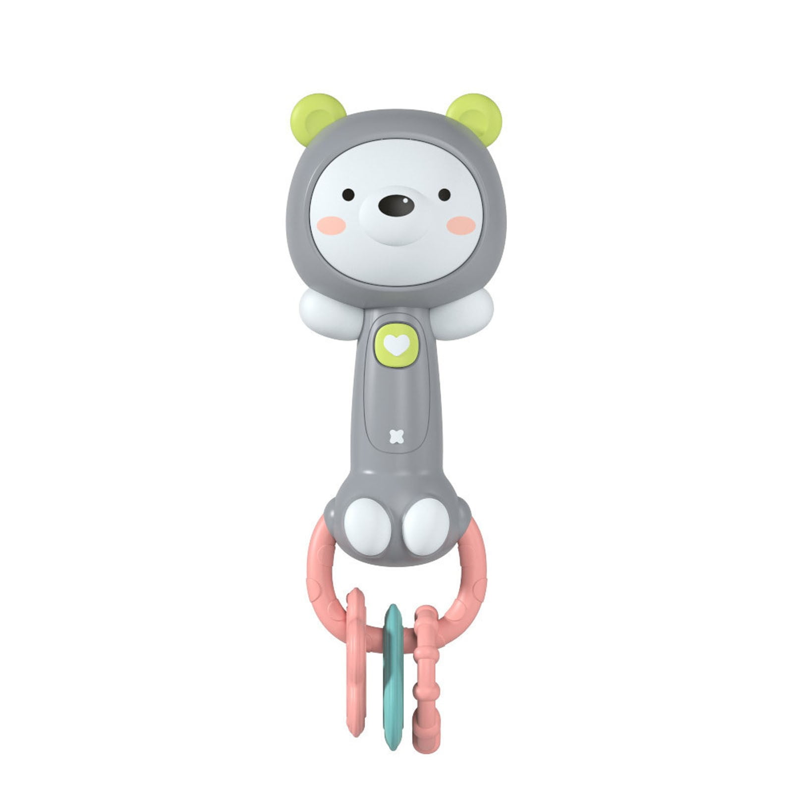 Sound And Light Rattle, Baby Sensory Toy, Interactive Motion Activated ...