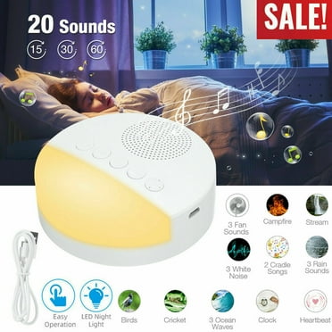 Fansbe Sleep Travel Size, White Noise Machine Baby Portable, Small ...