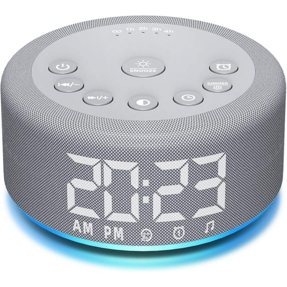 Sound Machine White Noise with 25 and Night Lights Memory Function 32 ...