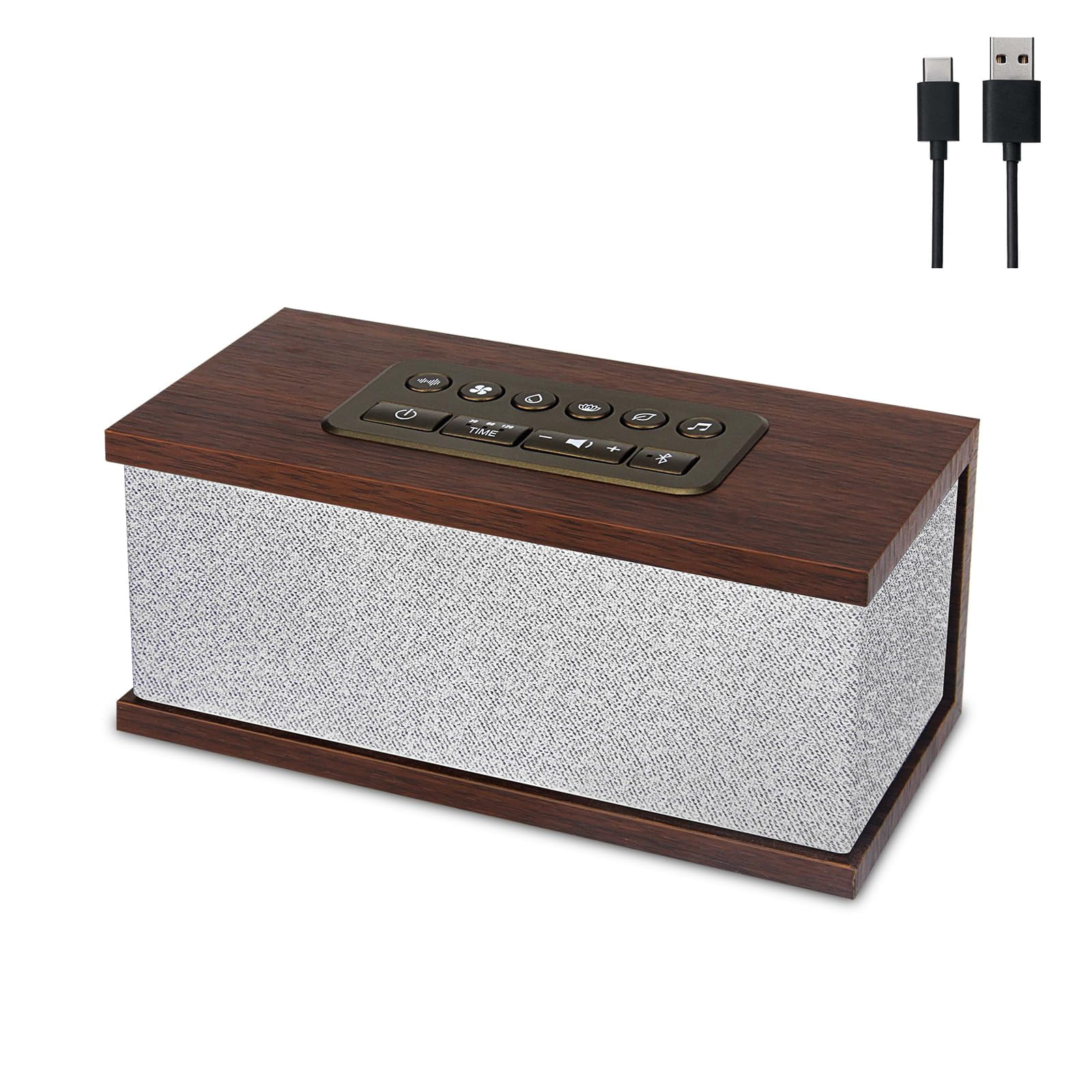 Sound Machine White Noise Machine with 70 Natural Soothing Sounds ...