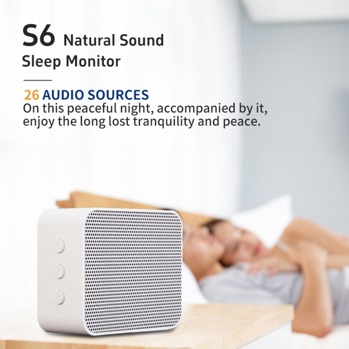 Sound Machine White Noise Machine with 26 Soothing Sounds for Adults ...